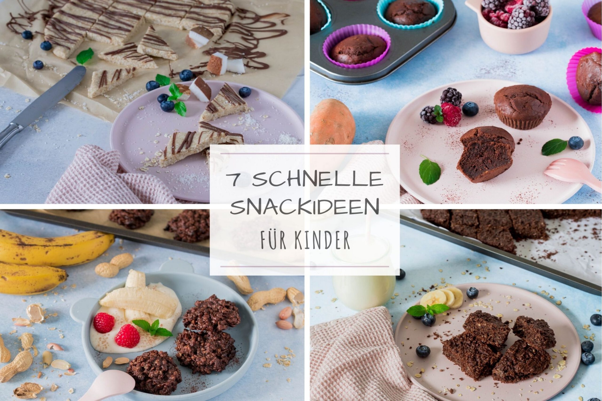 7 schnelle Snacks für Kinder ⋆ Lieblingszwei * Foodblog