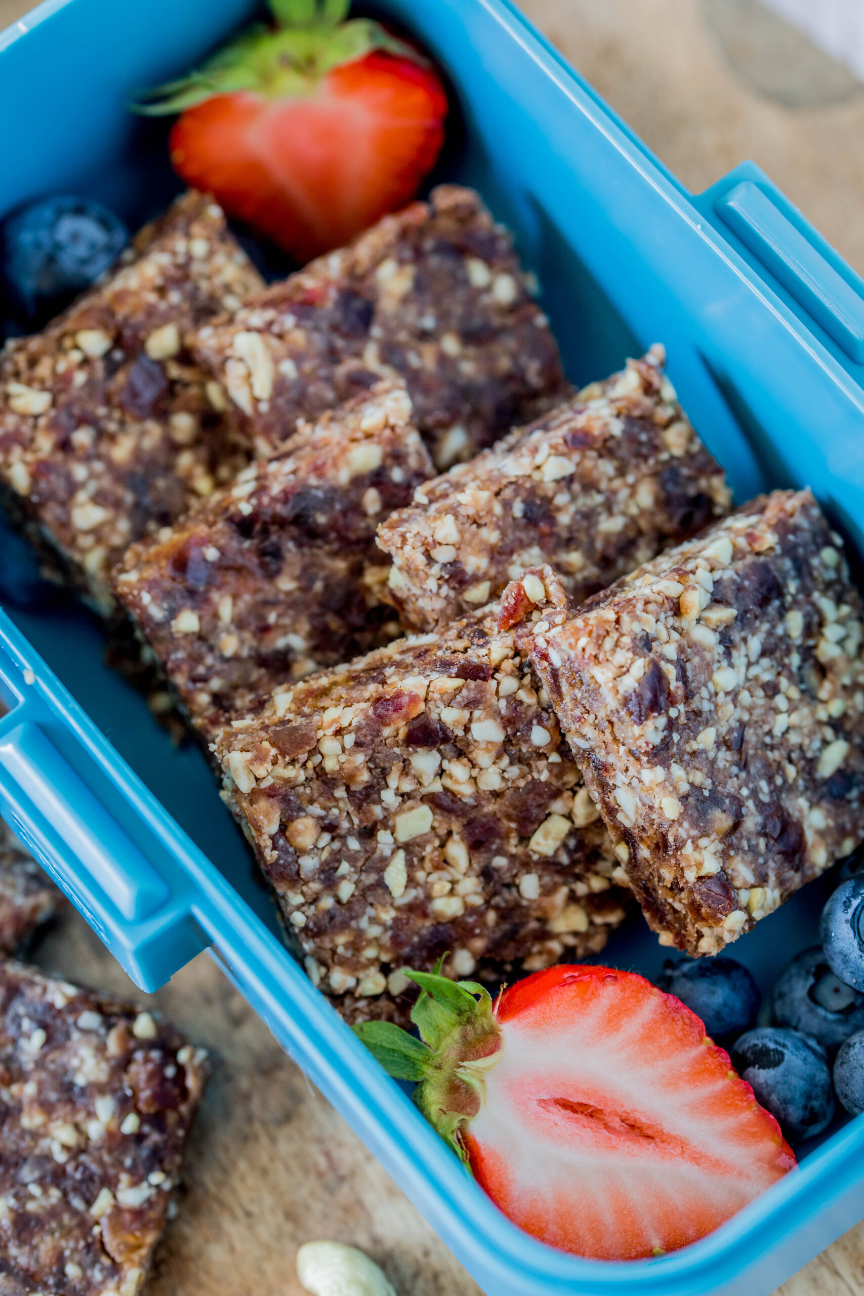 Schnelle Powerriegel - ohne Backen ⋆ Lieblingszwei * Foodblog