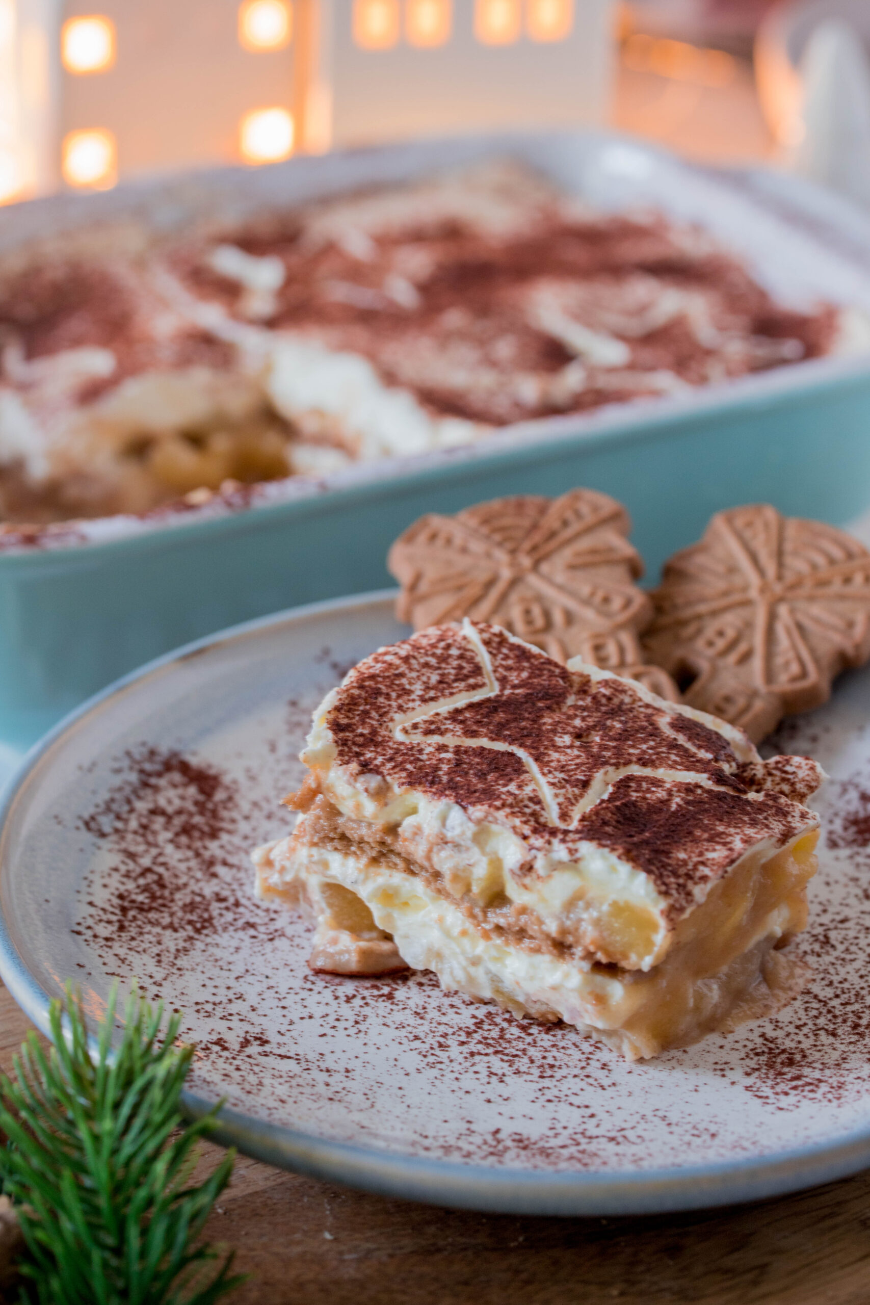 Spekulatius Apfel Tiramisu