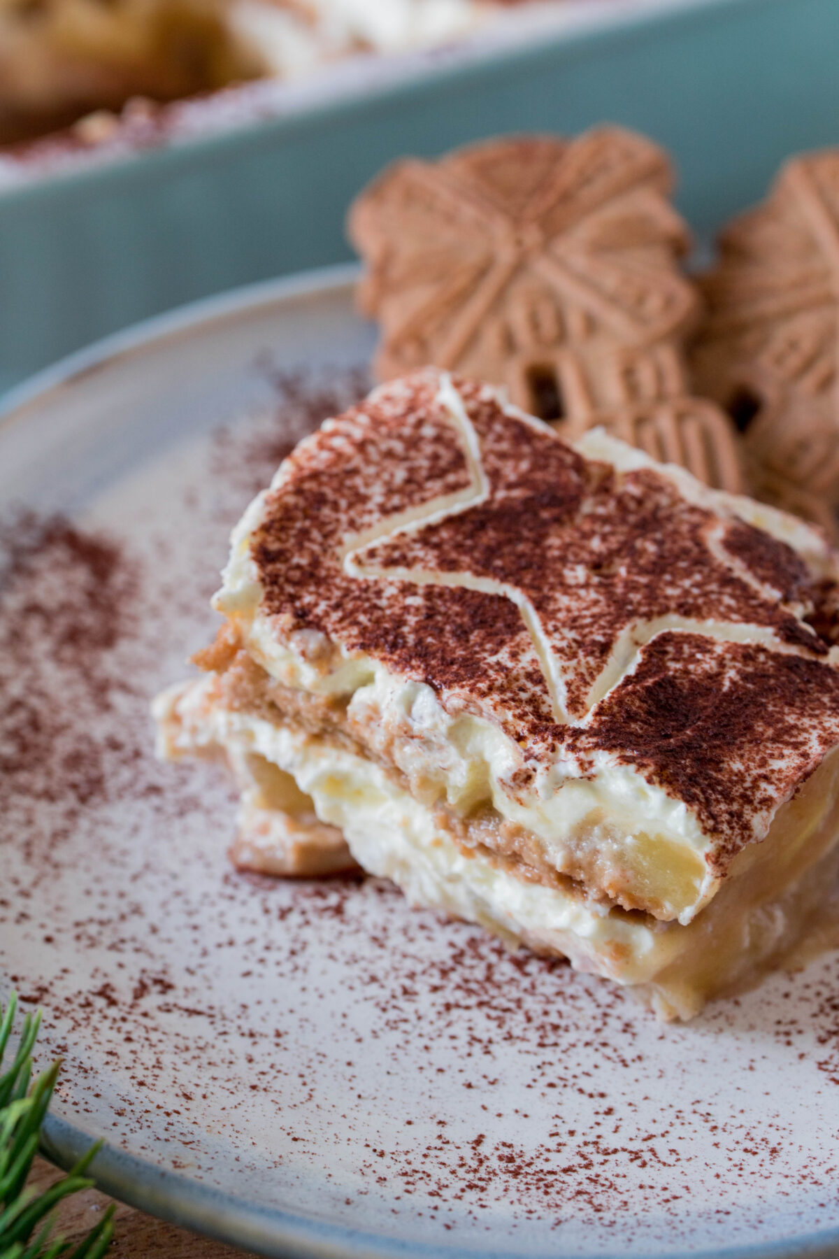 Spekulatius Apfel Tiramisu