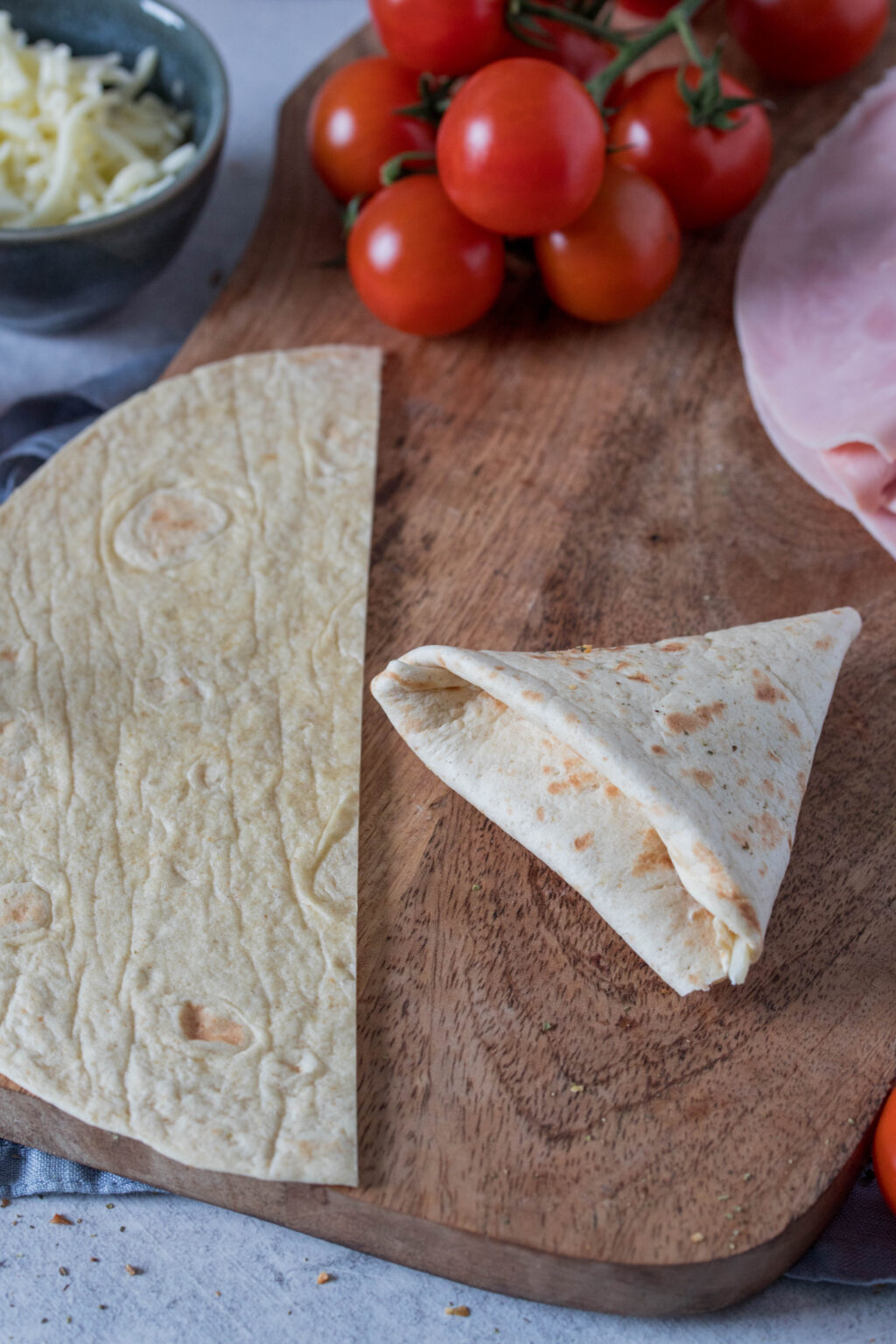 Gefüllte Wraps - schneller Snack ⋆ Lieblingszwei * Foodblog